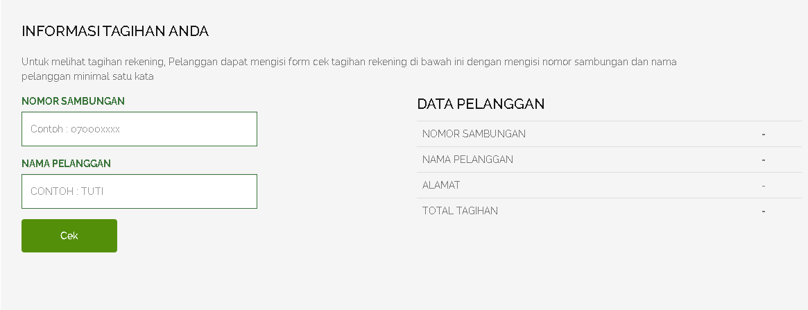 BSA - Cek Tagihan PDAM Mudah dengan PDAM Info